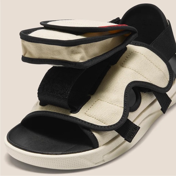 Jordan | Shoes | Jordan Ls Mens Slide Sandals Blackuniversity Redwhite ...